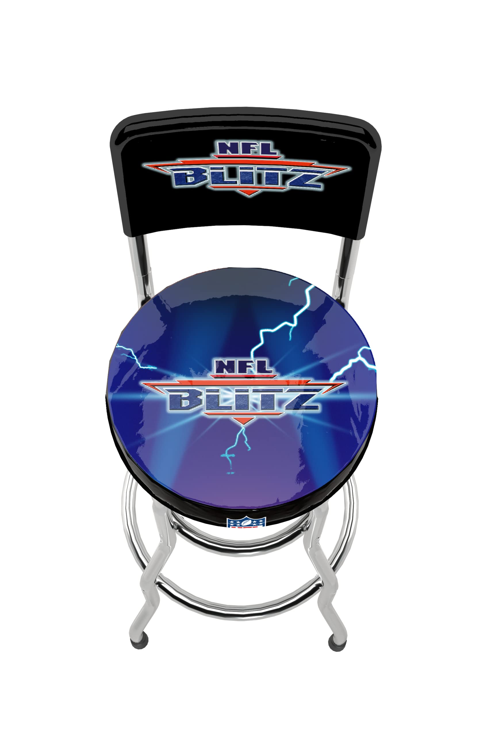 Amazon.com: Arcade1UP NFL Blitz Swivel High Back Stool : Home & Kitchen