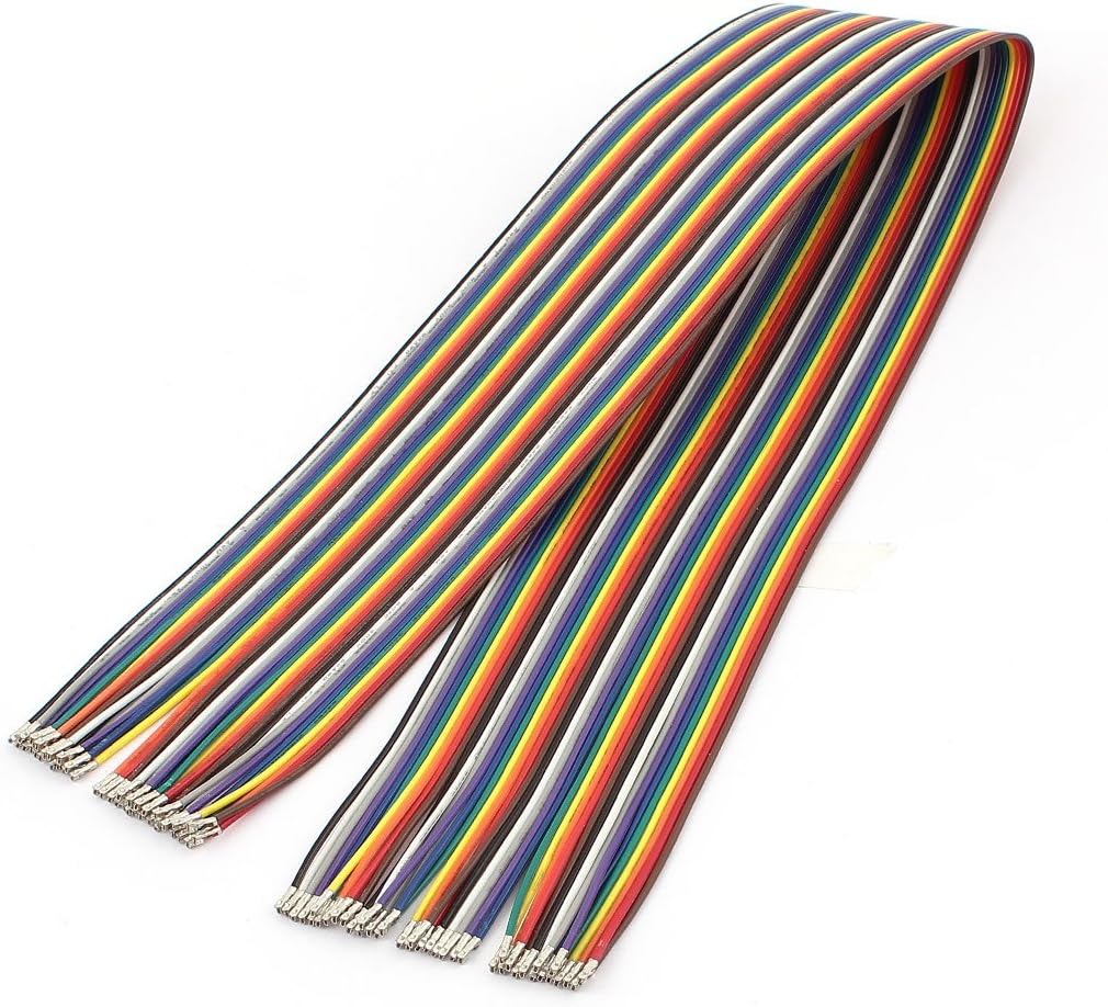 Amazon.com: uxcell® 50cm 40-Pin Female Flat Ribbon Cable PH2.0 ...