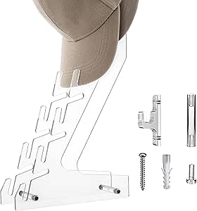 Amazon.com: CAIRIAC Hat Racks for Baseball Caps, Acrylic Hat Display ...