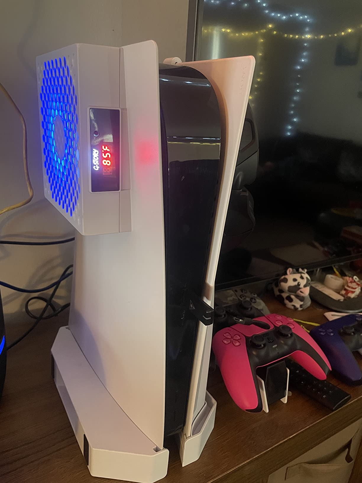 $11/mo - Finance G-STORY PS5 Cooling Fan,PS5 Fan Cooler System, Fan ...