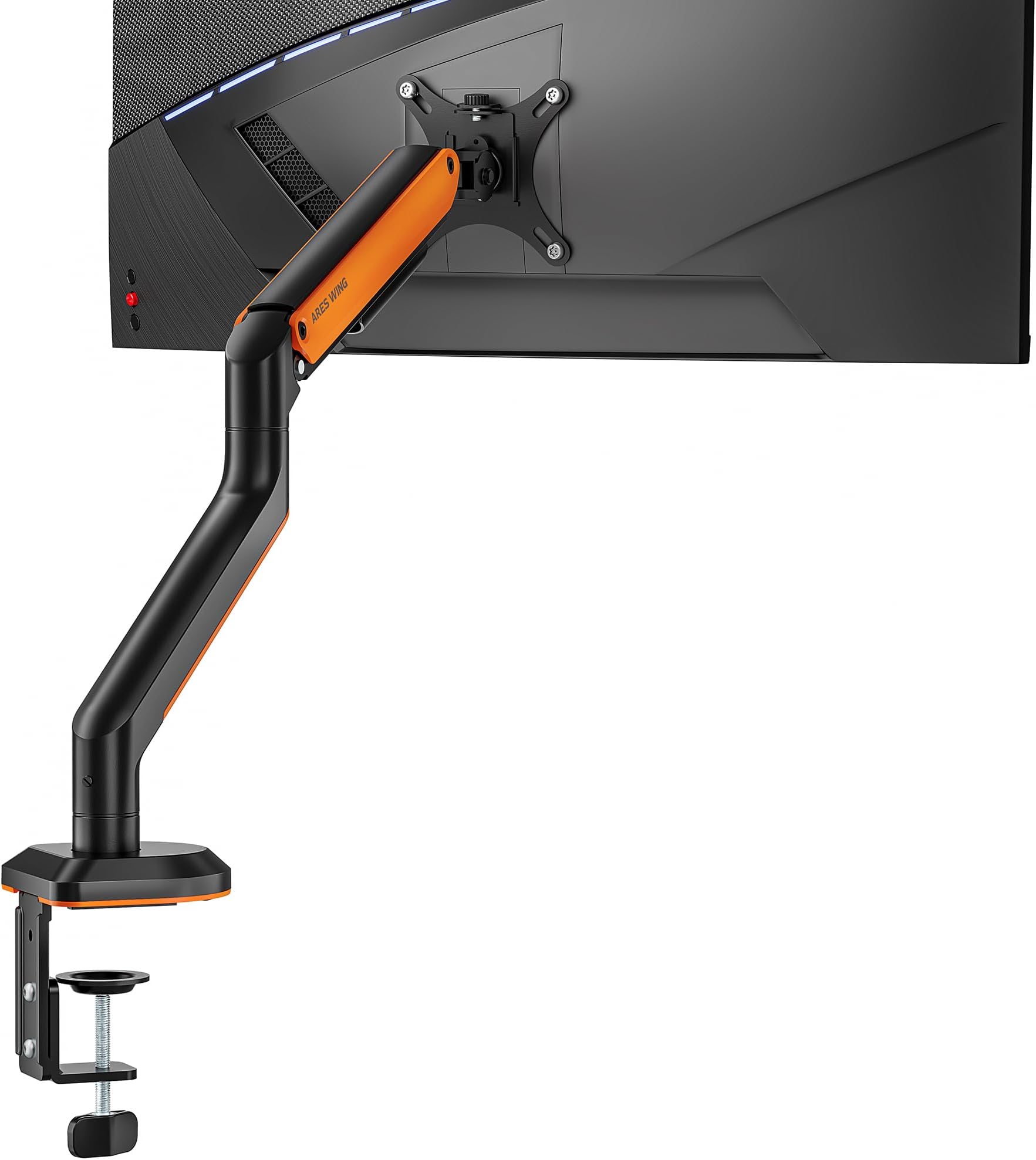 Amazon.com: ARES WING Single Monitor Arm, Desk Mount for 17 to 32 inch ...