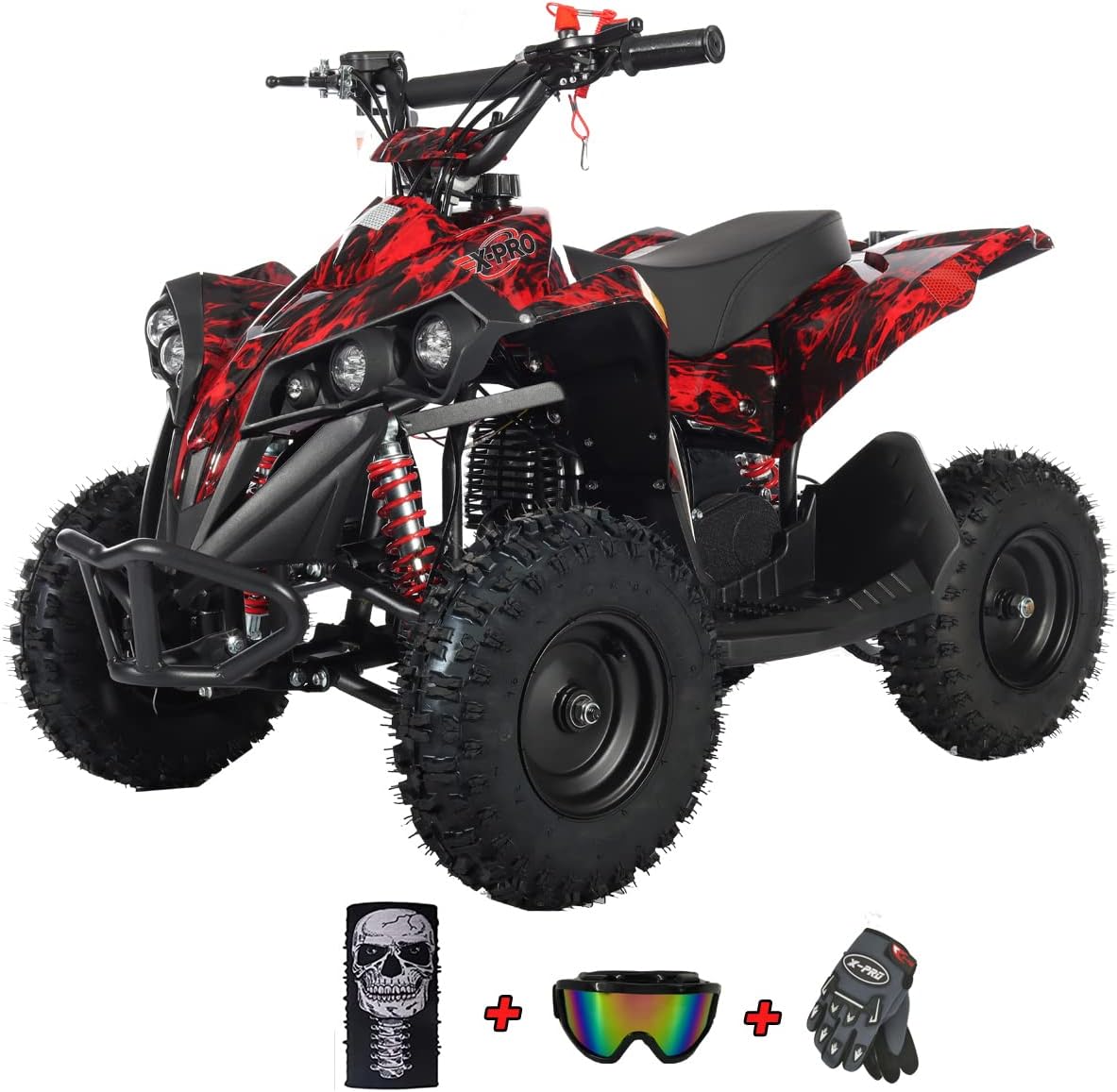 Amazon.com: X-PRO Storm 40 ATV 4 Wheelers 40cc ATV Quads Quad with ...