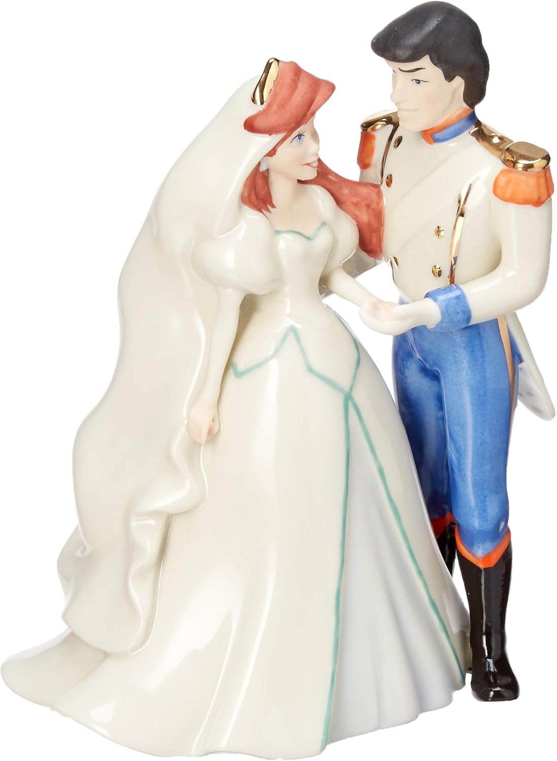 Amazon.com: Lenox Ariel & Prince Eric Figurine, 1.25 LB, Multi : Home ...