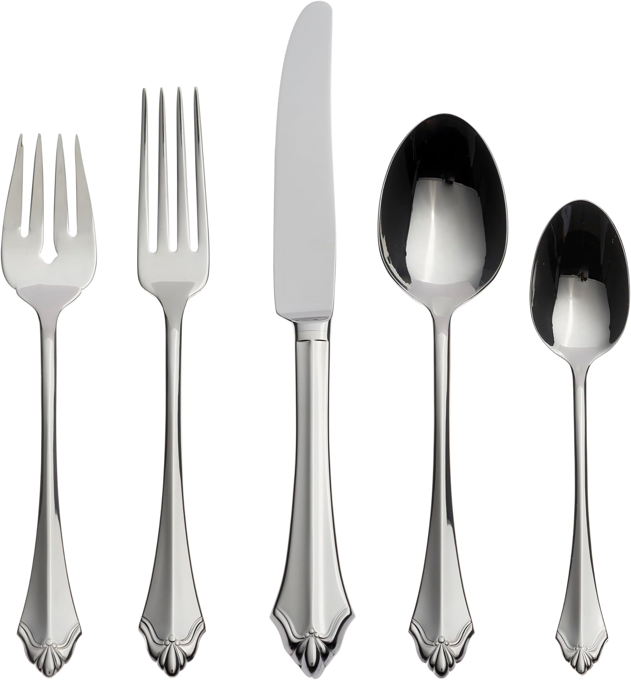 Amazon.com | Oneida Dover 5pc Place Setting Set, Oneida Stainless Steel Flatware: Flatware Sets