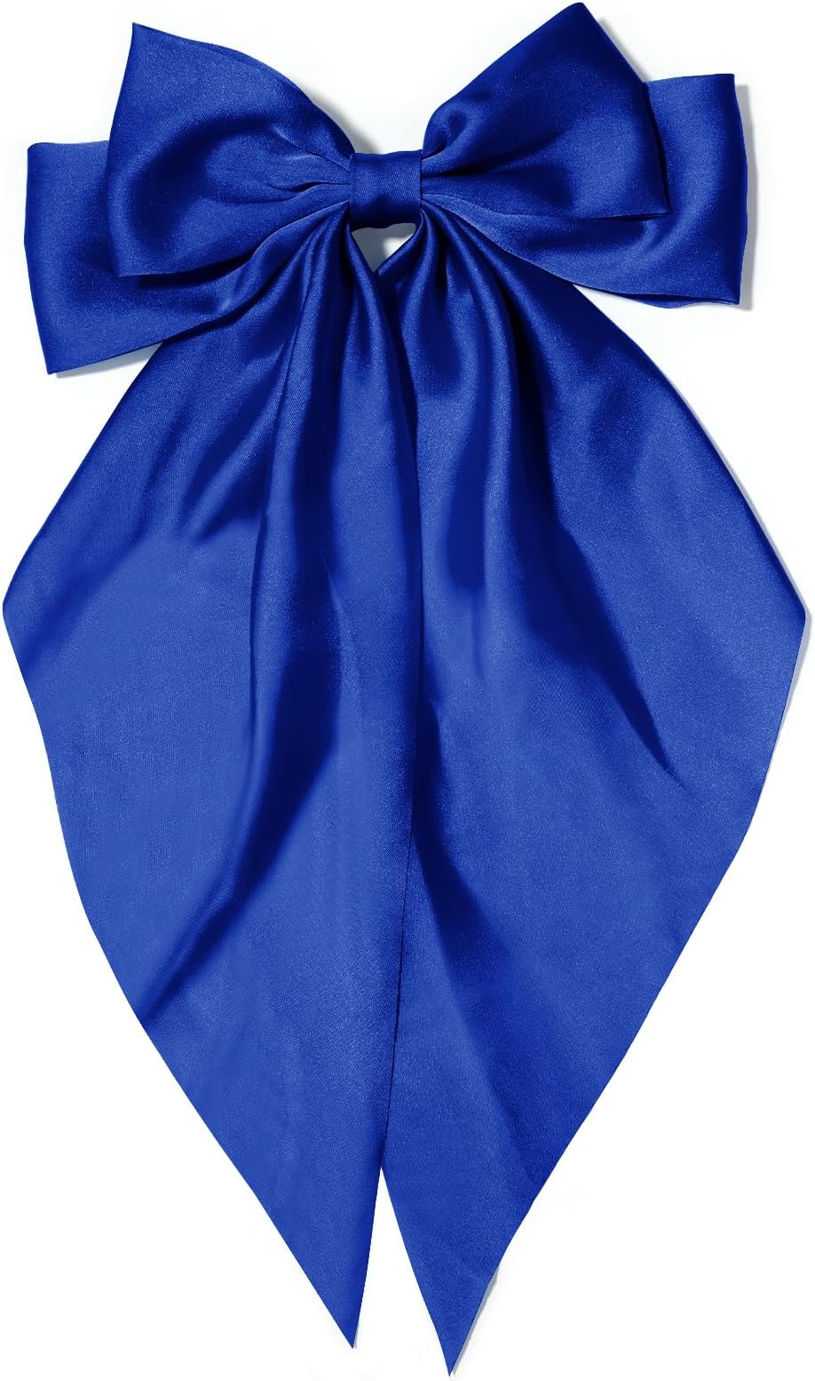 Amazon.com : BOYIVI 4 Pieces Silky Satin Hair Bows, Soft Ribbon Clips ...