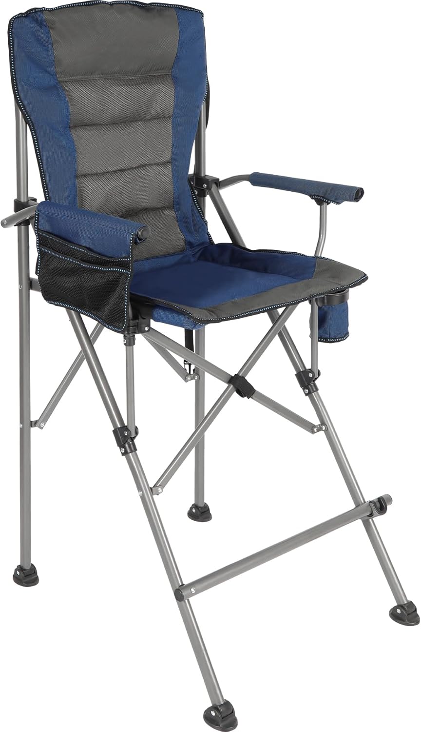 Amazon.com: Stonehomy Extra Tall Camping Chairs for Adults 330lbs, Tall ...