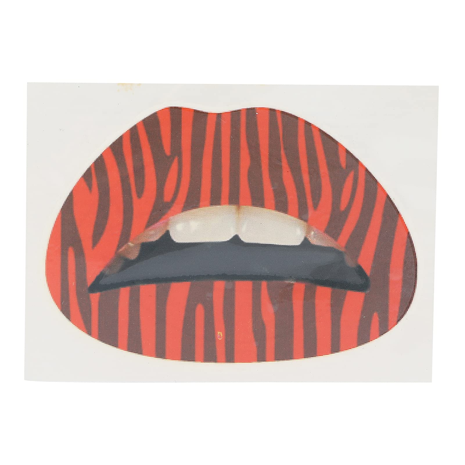 Red Lip Print Tattoos
