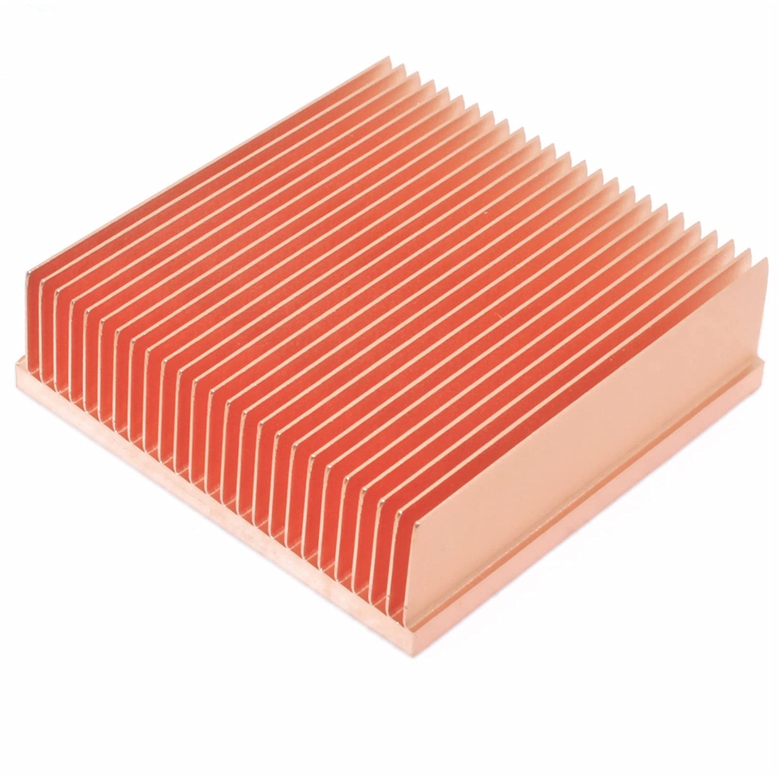 Buy Aluminum Heat sink, Pure Copper Heatsink 50x50x15mm Skiving Fin ...