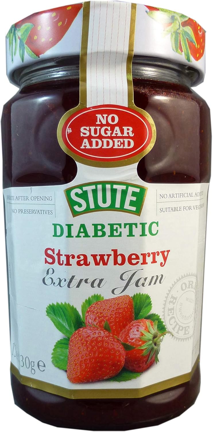 Amazon.com: (2 Pack) - Stute - Diabetic Strawberry Jam | 430g | 2 PACK ...