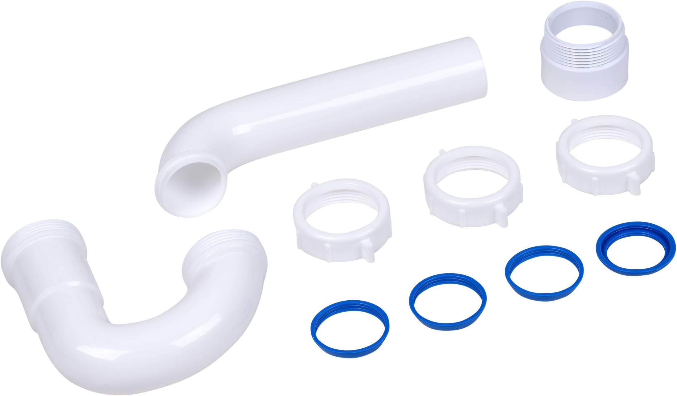 Amazon.com: Canplas 193211N PVC DWV P-Trap with Union, 1 1/2-Inch ...