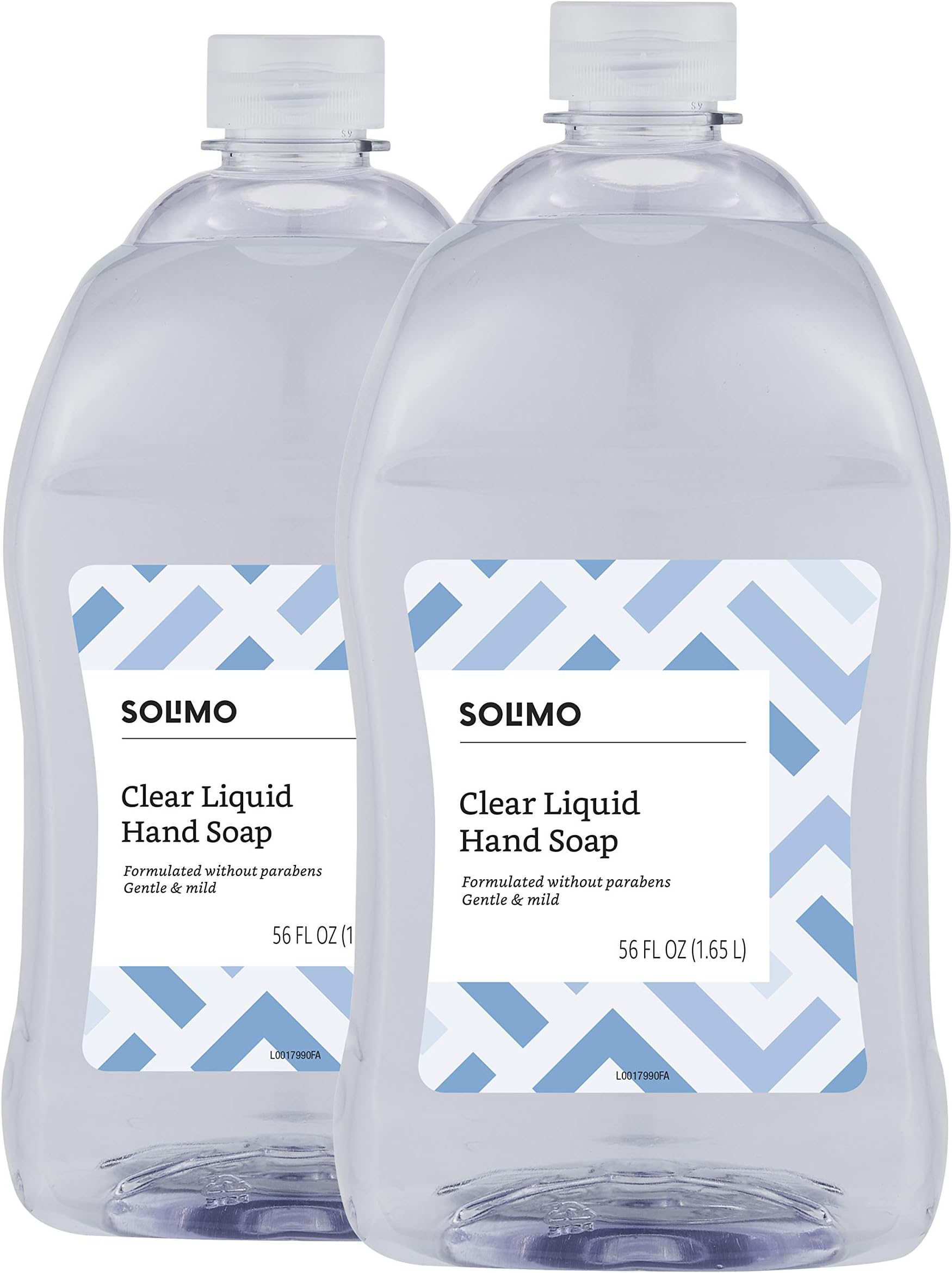Amazon.com : Amazon Brand - Solimo Gentle & Mild Clear Liquid Hand Soap ...