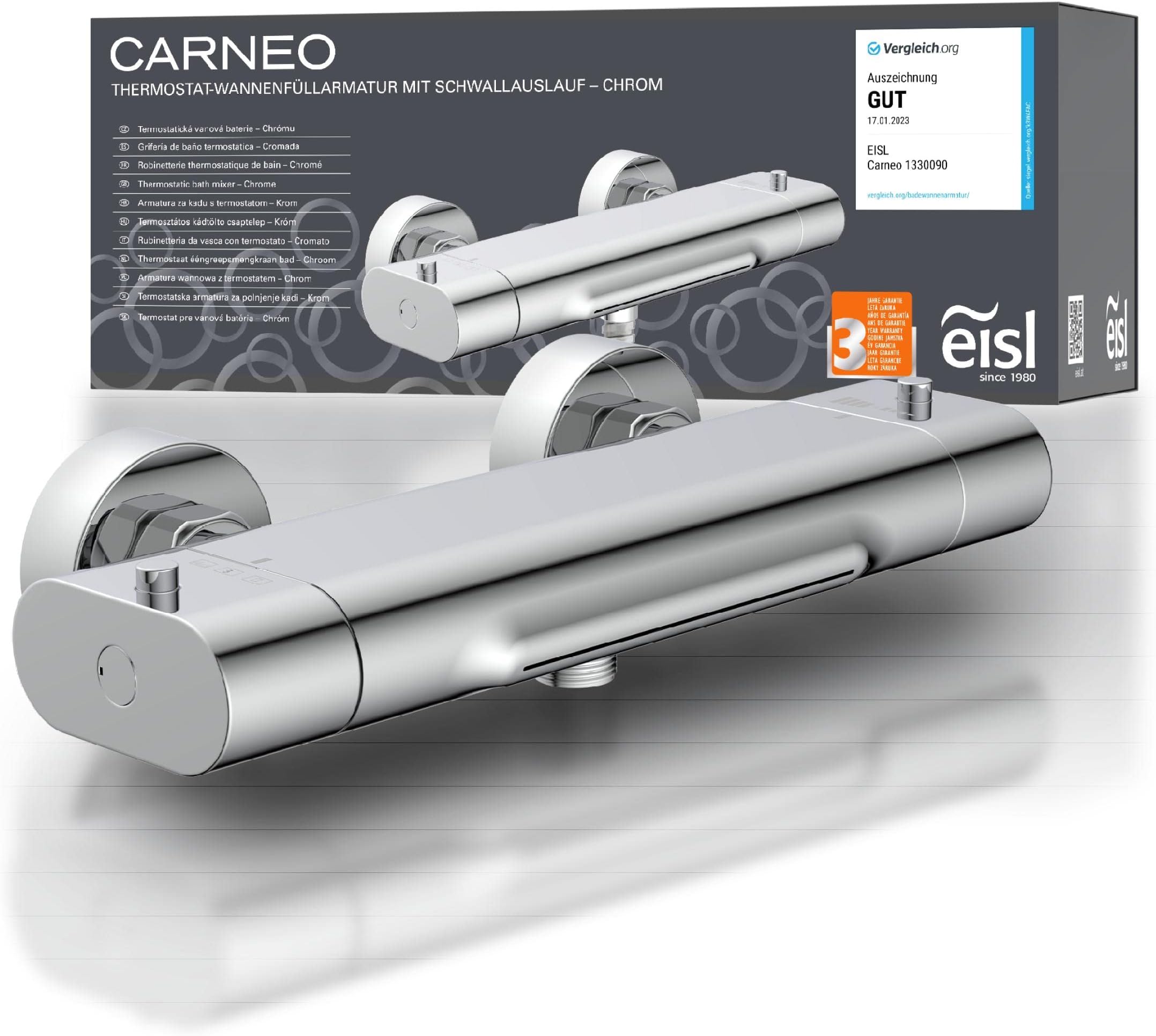 GROHE Eurostyle Cosmopolitan - Vertica-Einhand-Wannenbatterie ...