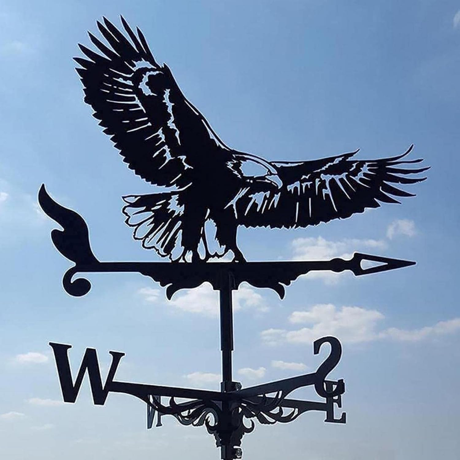 Amazon.com: Weathervane Weather Vane Wind Direction Yard Scene Stake ...
