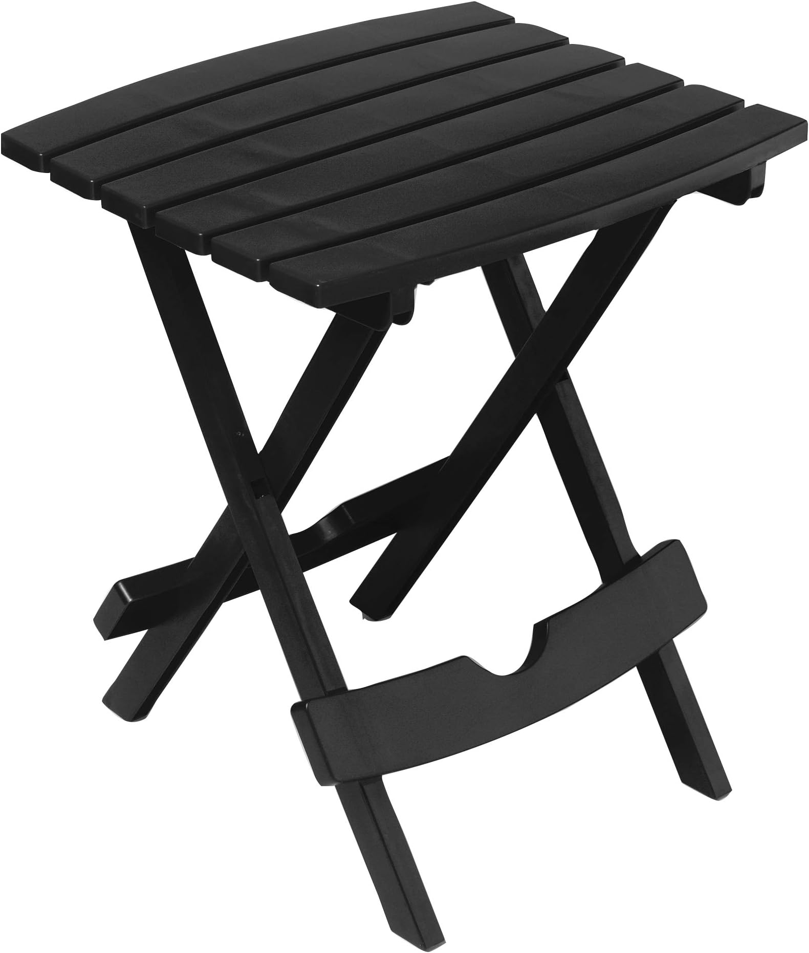 Amazon.com : Adams Quik-Fold® Side Table - Black : Patio, Lawn & Garden