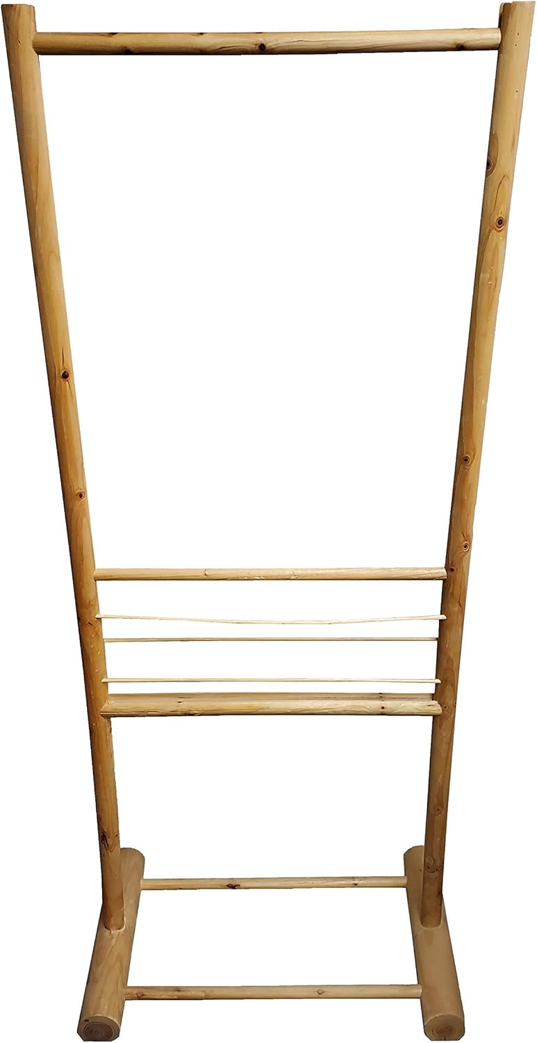 Amazon.com: Green Store Inc Medium Cedar Log Wood Poster Stand, 26" W x ...