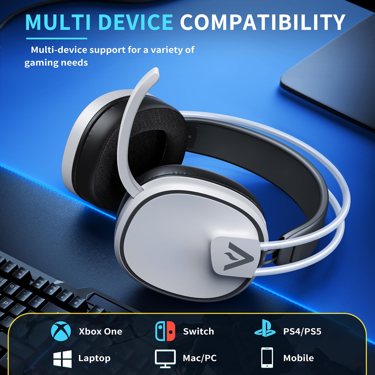 Snapklik.com : Bahuun G5000 Wireless Gaming Headset