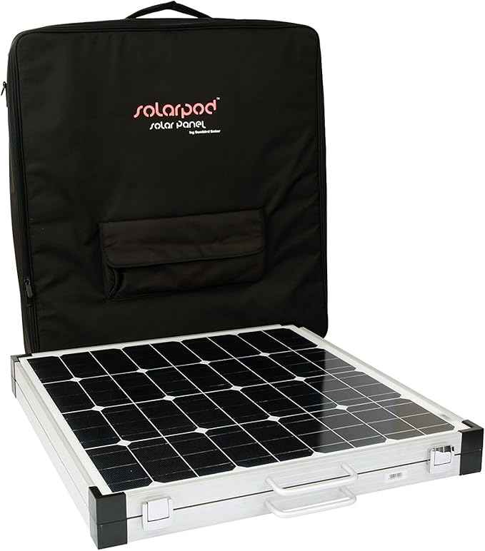 Solarpod 120 WF portátil plegable Panel Solar 120 W 24 V : Amazon.es ...