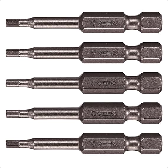 VEGA - Puntas de destornillador hexagonal de 3/32 pulgadas Llave Allen ...