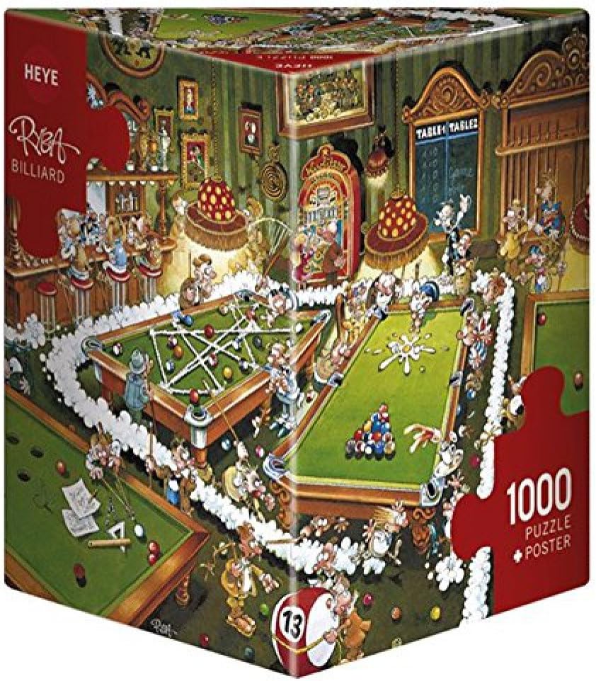 Billiard 1000 piece puzzle : Amazon.co.uk: Toys & Games