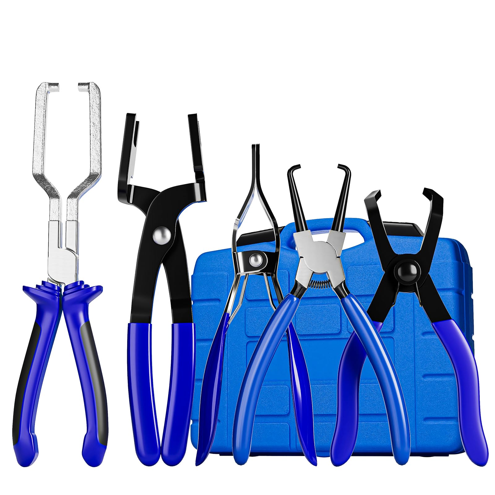 Amazon.com: HTOMT 5Pcs Fuel Line Pliers Set, Hose Remover Plier,80 ...