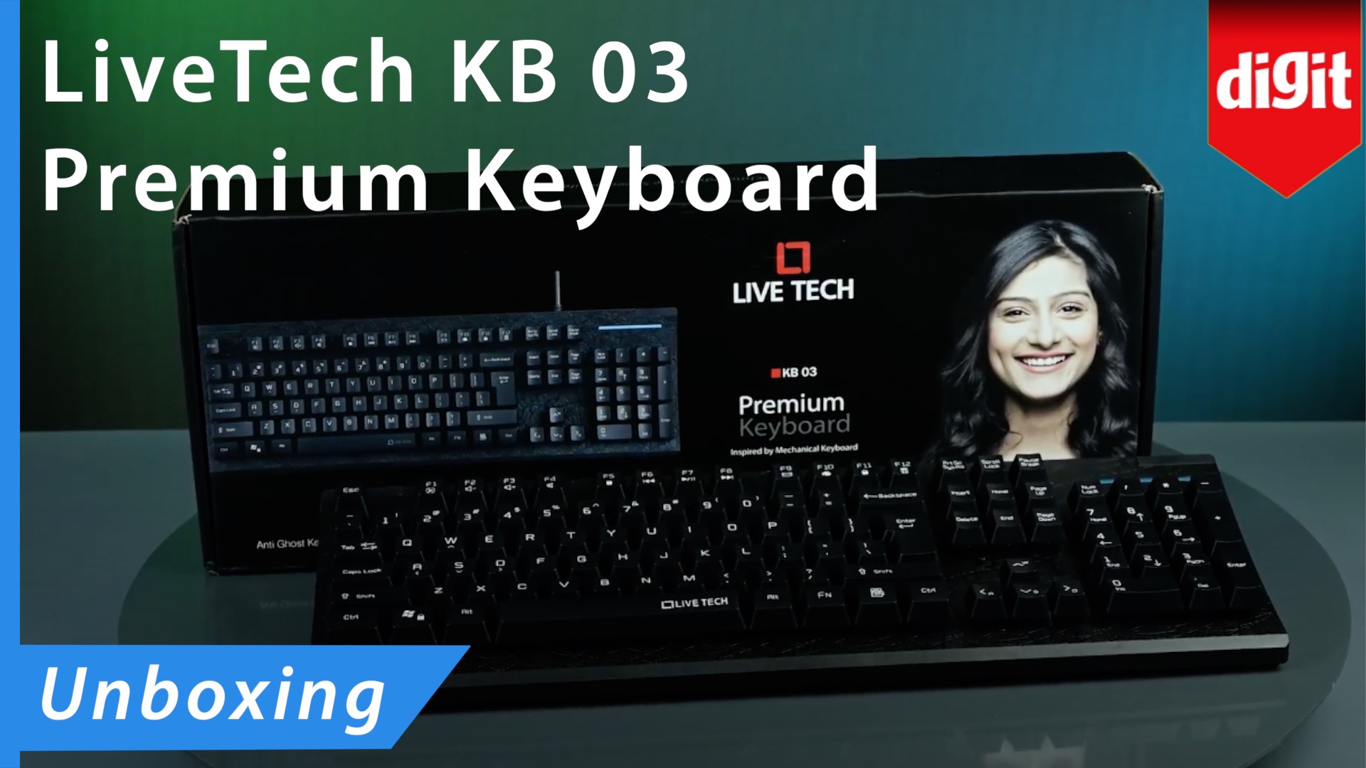 Watch LiveTech KB 03 Premium Keyboard Unboxing on Amazon Live