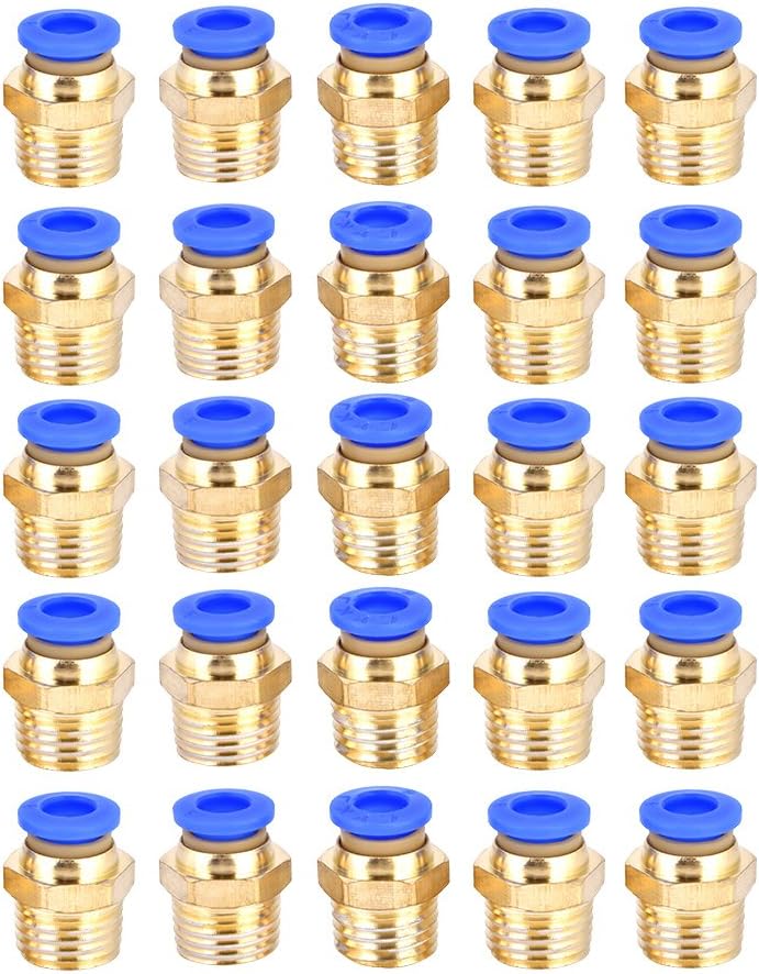 10 unids Neumático Conector Rápido Adaptador de Adaptadores de Aire de ...