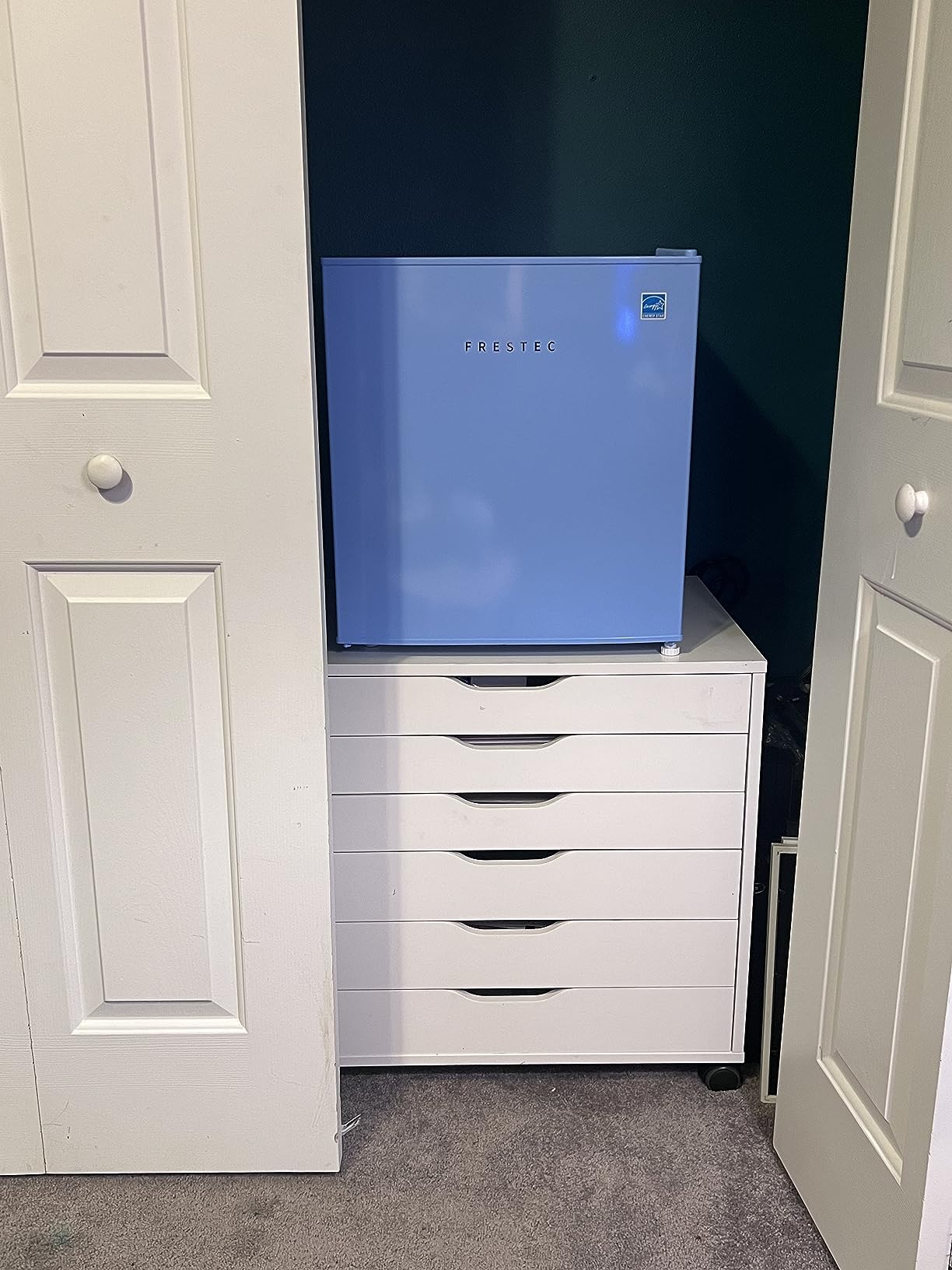 $27/mo - Finance Frestec 1.6 Cu' Mini Refrigerator, Small Refrigerator ...