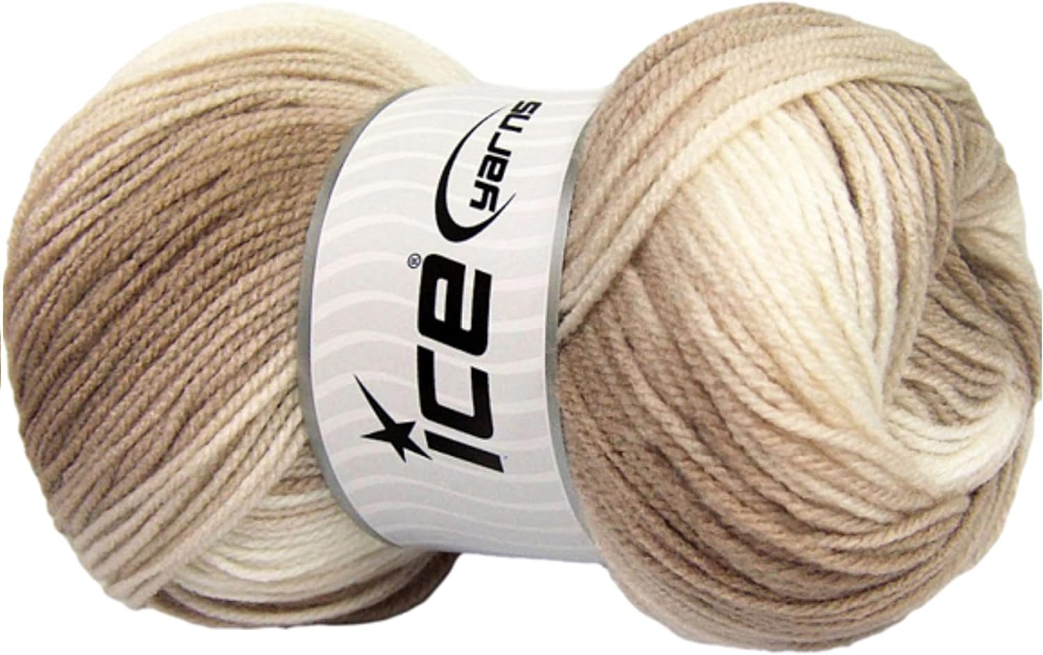 Amazon.com: Ice Yarn Ecru, Beige, Camel Premium Acrylic Baby Batic ...