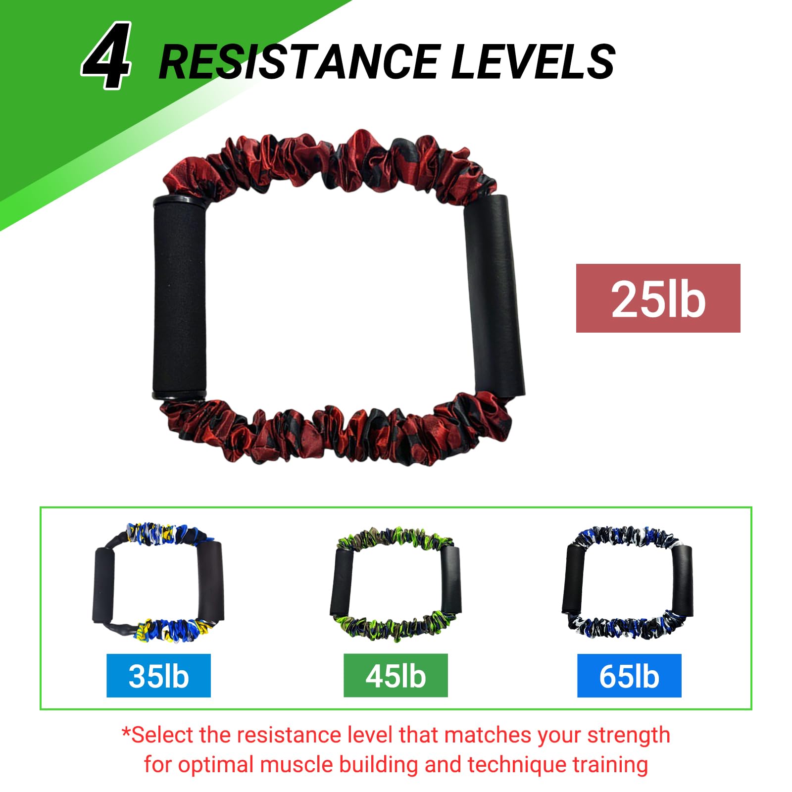 Snapklik.com : Archery Training Resistance Band Bow Draw Strength ...
