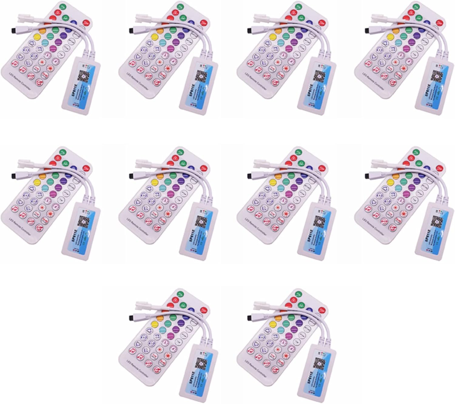 ISTOVO 10X RGB Smart Music Bluetooth Smart Controller SP611E for ...