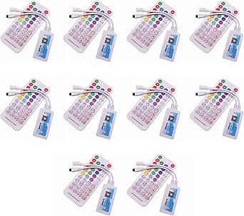 10 Pack SP611E Bluetooth Smart Controller for WS2812B SK6812 WS2811 ...