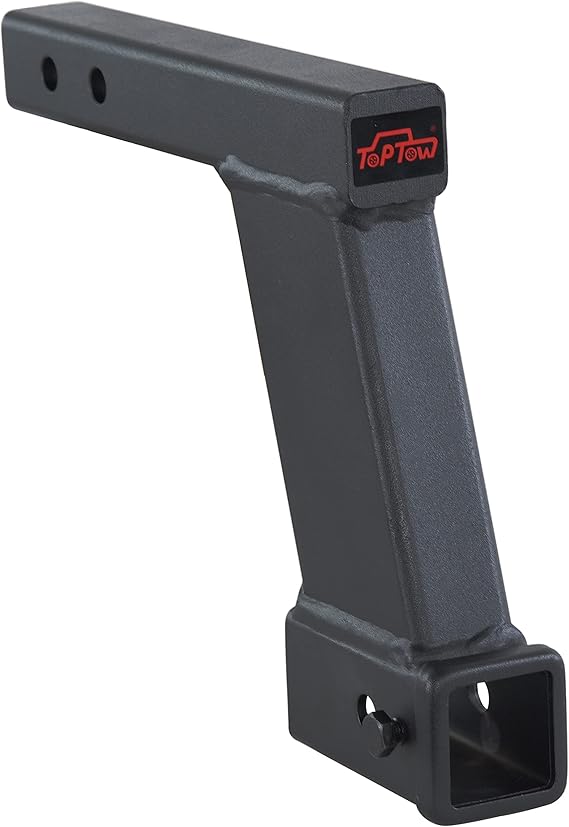 Amazon.com: TOPTOW Trailer Hitch Extender Adapter with 10-inch Riser ...