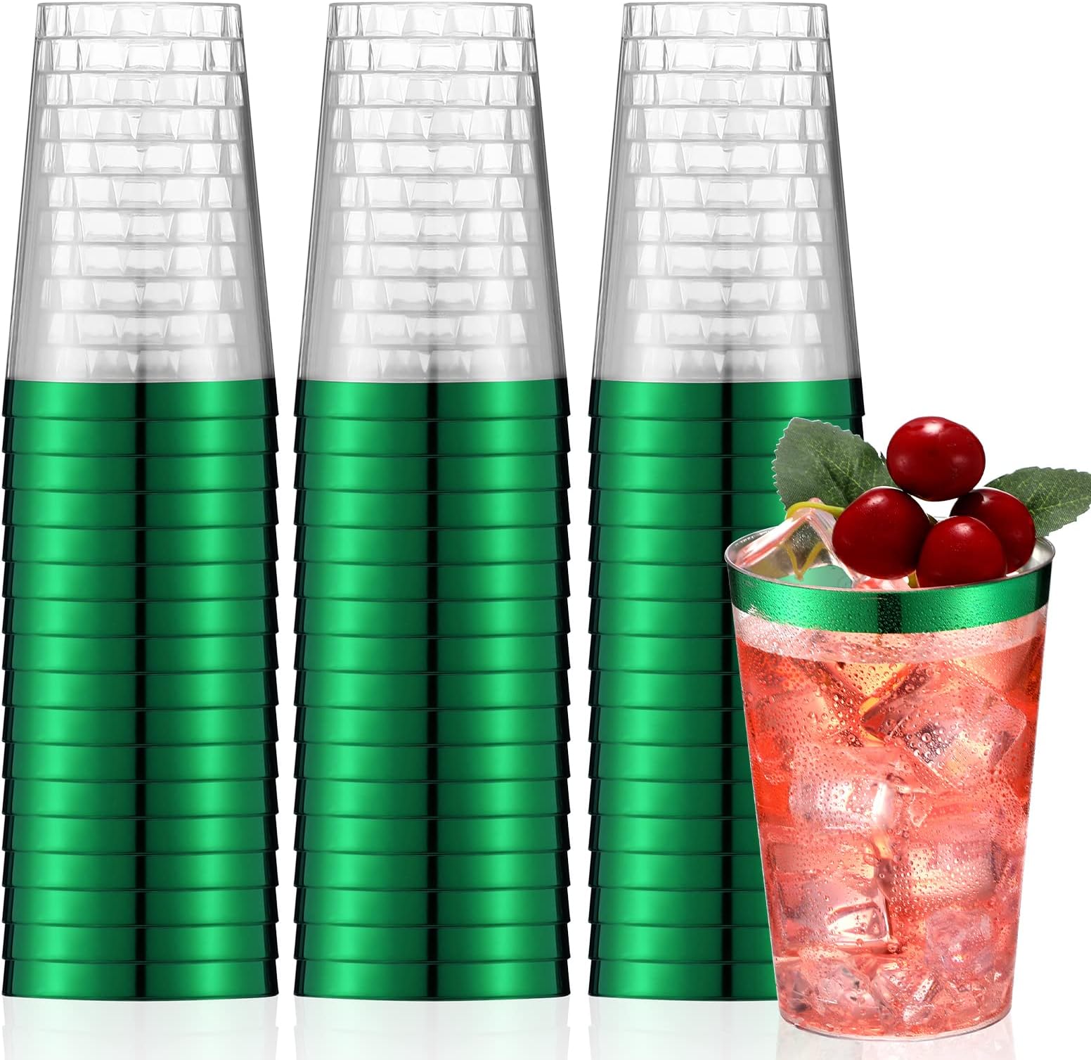 Amazon.com: FoldTier 60 Pcs Movie Night Cups with Lids and Paper Straws ...