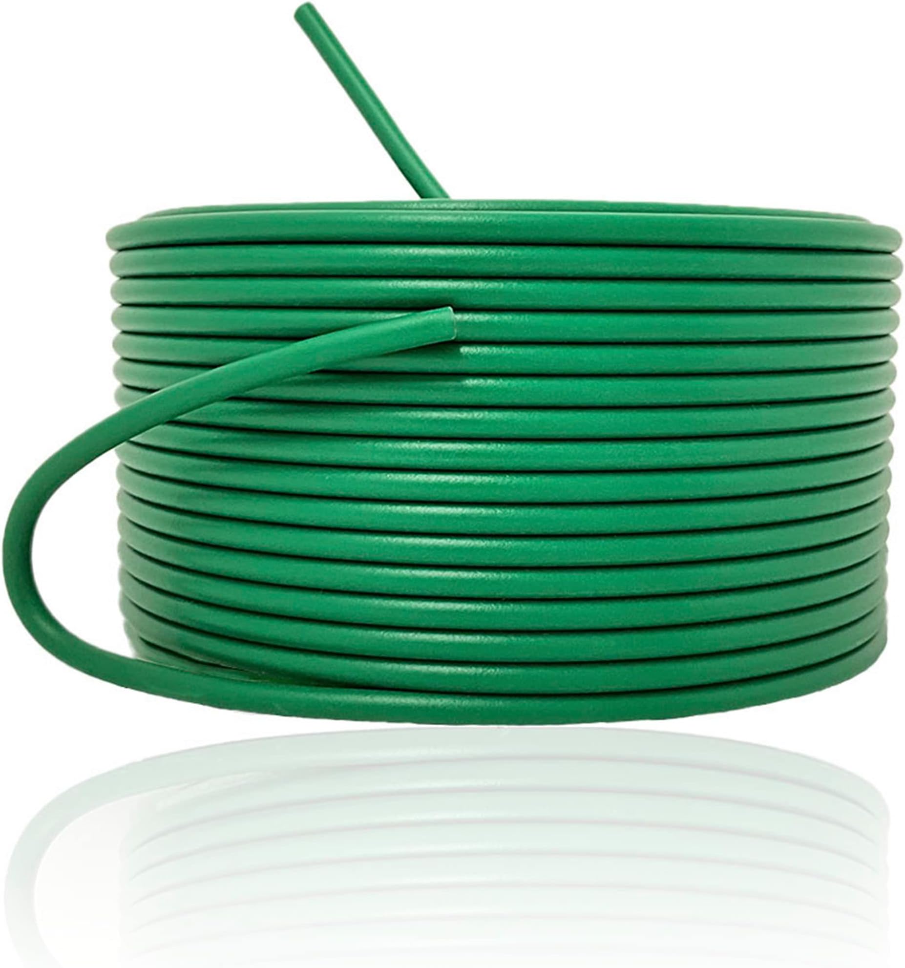 Amazon.co.jp: Ground Cable IV Wire, 1.25 sq, Green, 322.4 ft (100 m ...