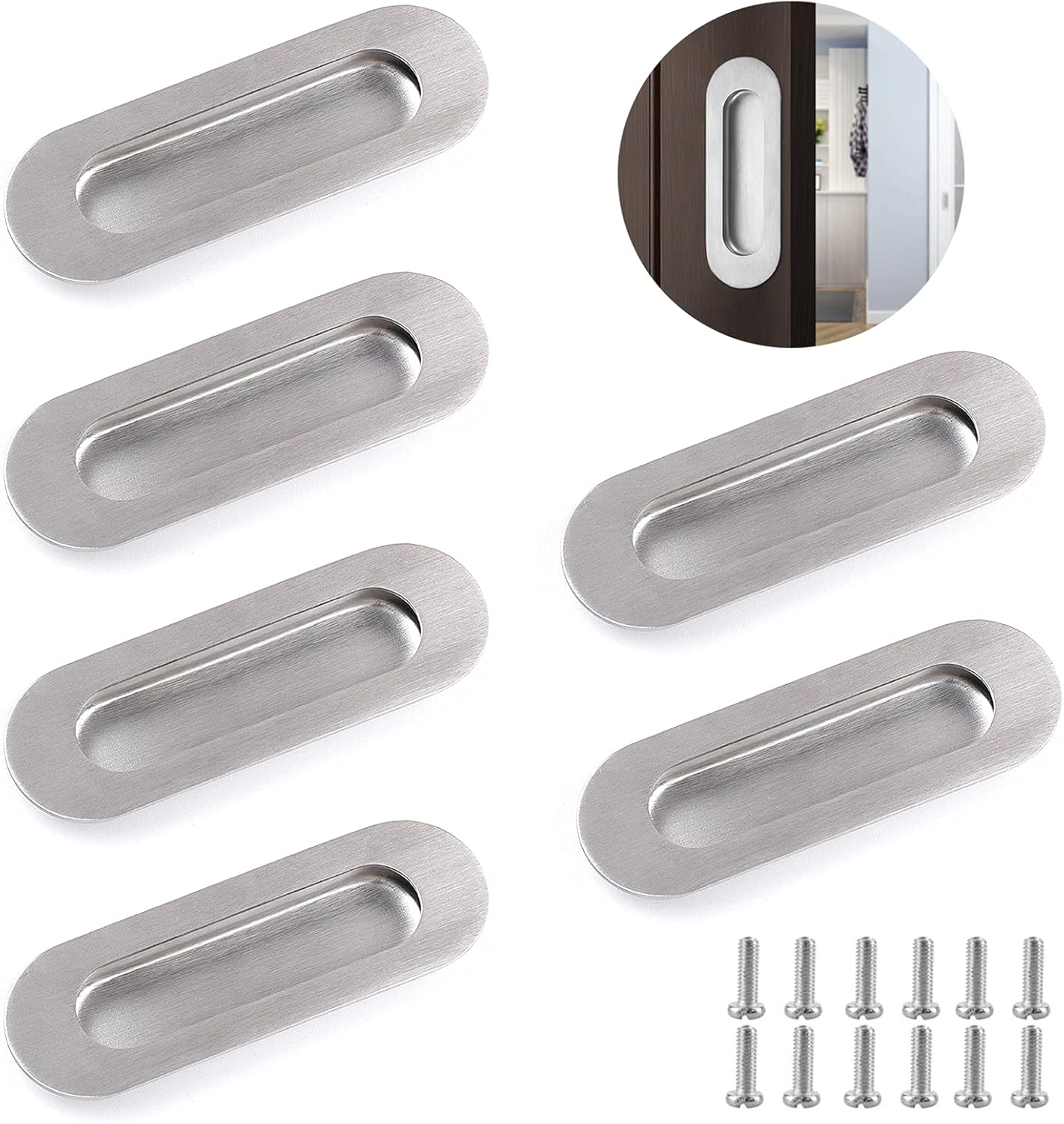 Stainless Steel Shell Handle Concealed Recessed Handle Stainless Steel ...