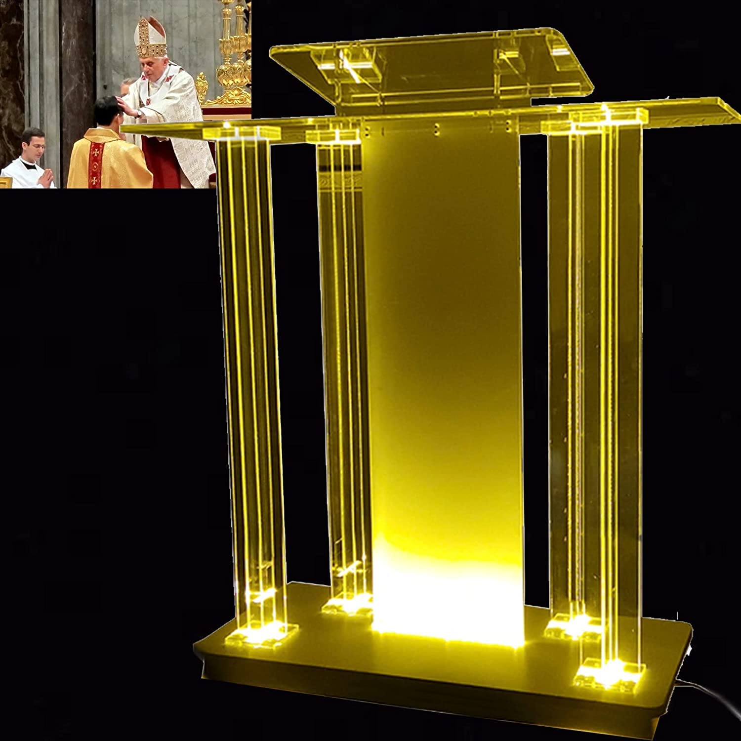 Buy Luxury Podium Table, Welcome Podium, Reception Desk, Church Podium ...