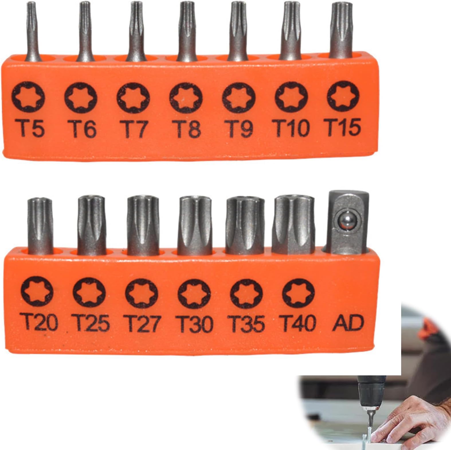 Draper 33 Piece Security Bit Set | 1/4" Metric Screwdriver Kit | 25mm ...