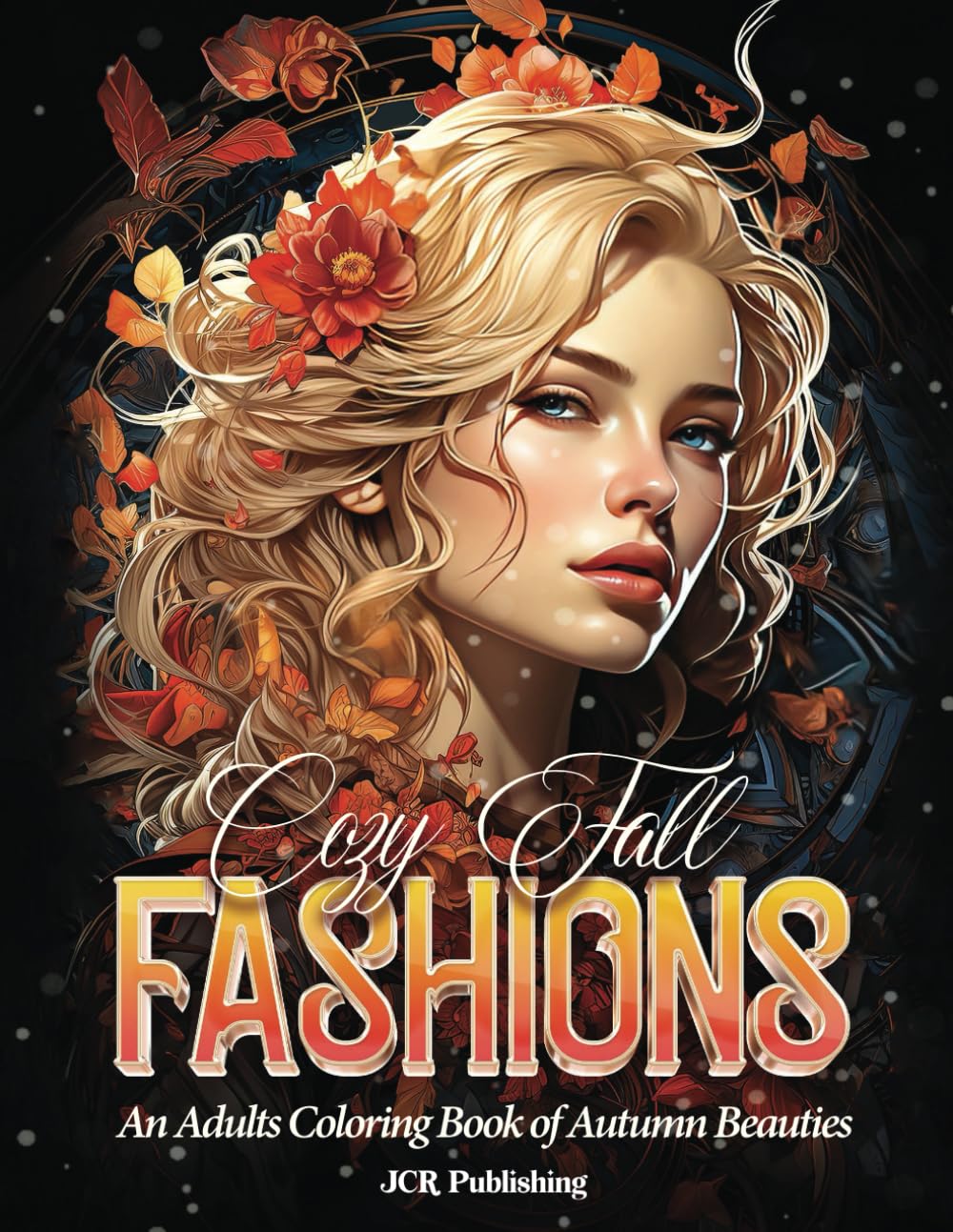 Amazon.com: Cozy Fall Fashions: A Coloring Book of Autumn Beauties ...