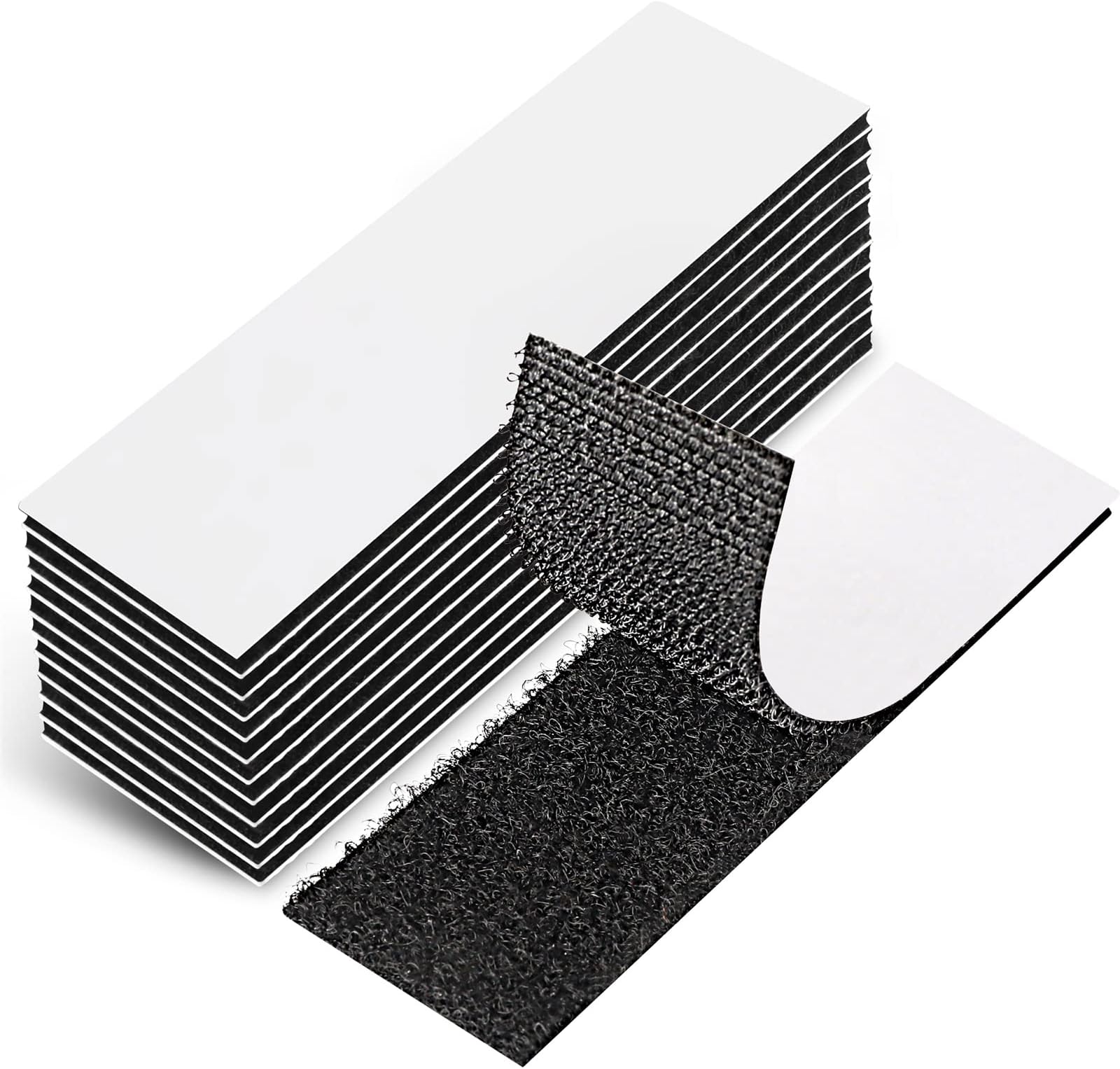 EOTW 18 Pack Hook Loop Tape Heavy Duty, 1" x 4" Strong Tape Double ...
