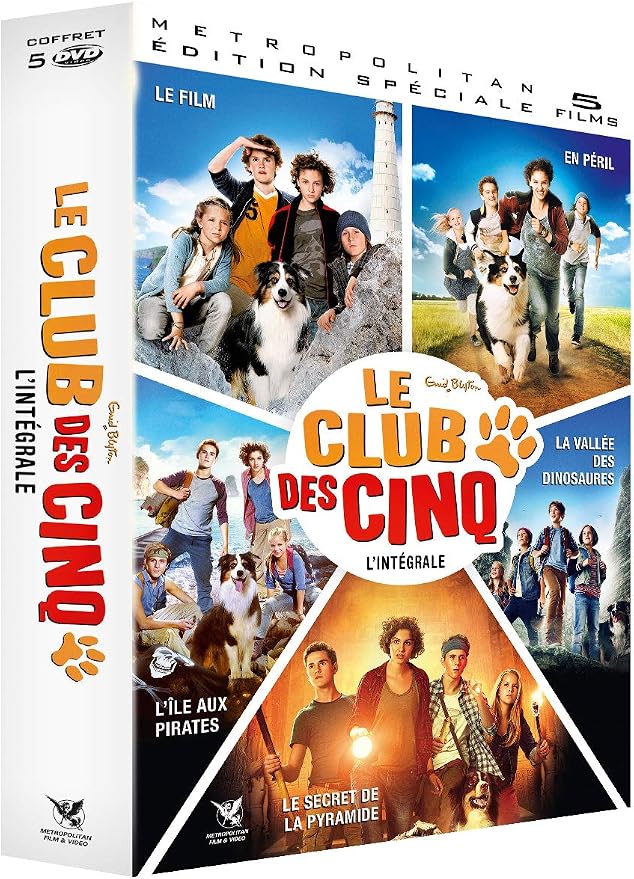 Coffret Le Club des Cinq – L’intégral - 1 A 5 - DVD: Amazon.fr: Valeria ...