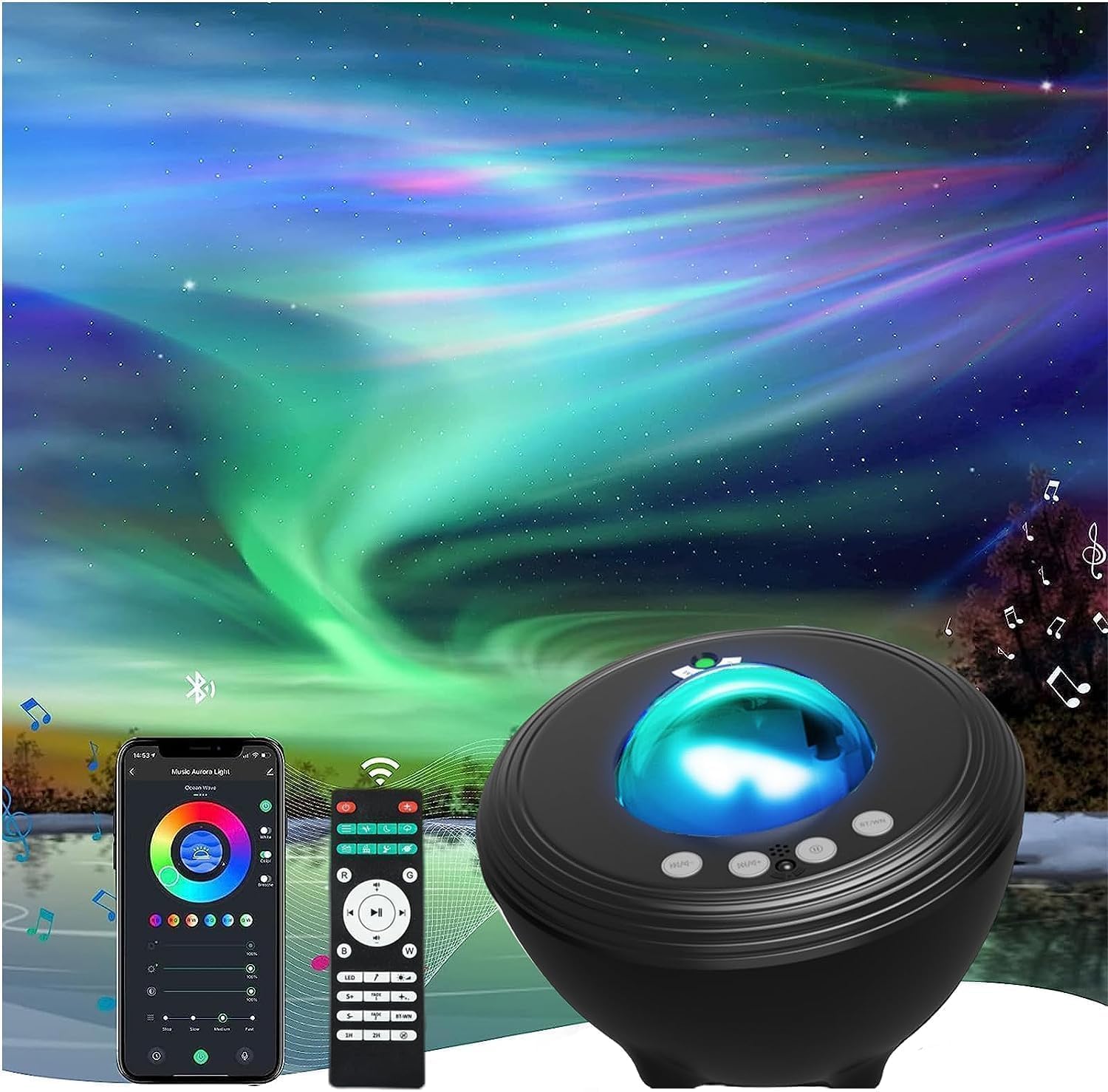 FLITI The Largest Coverage Area Galaxy Lights Projector 2.0, Star ...