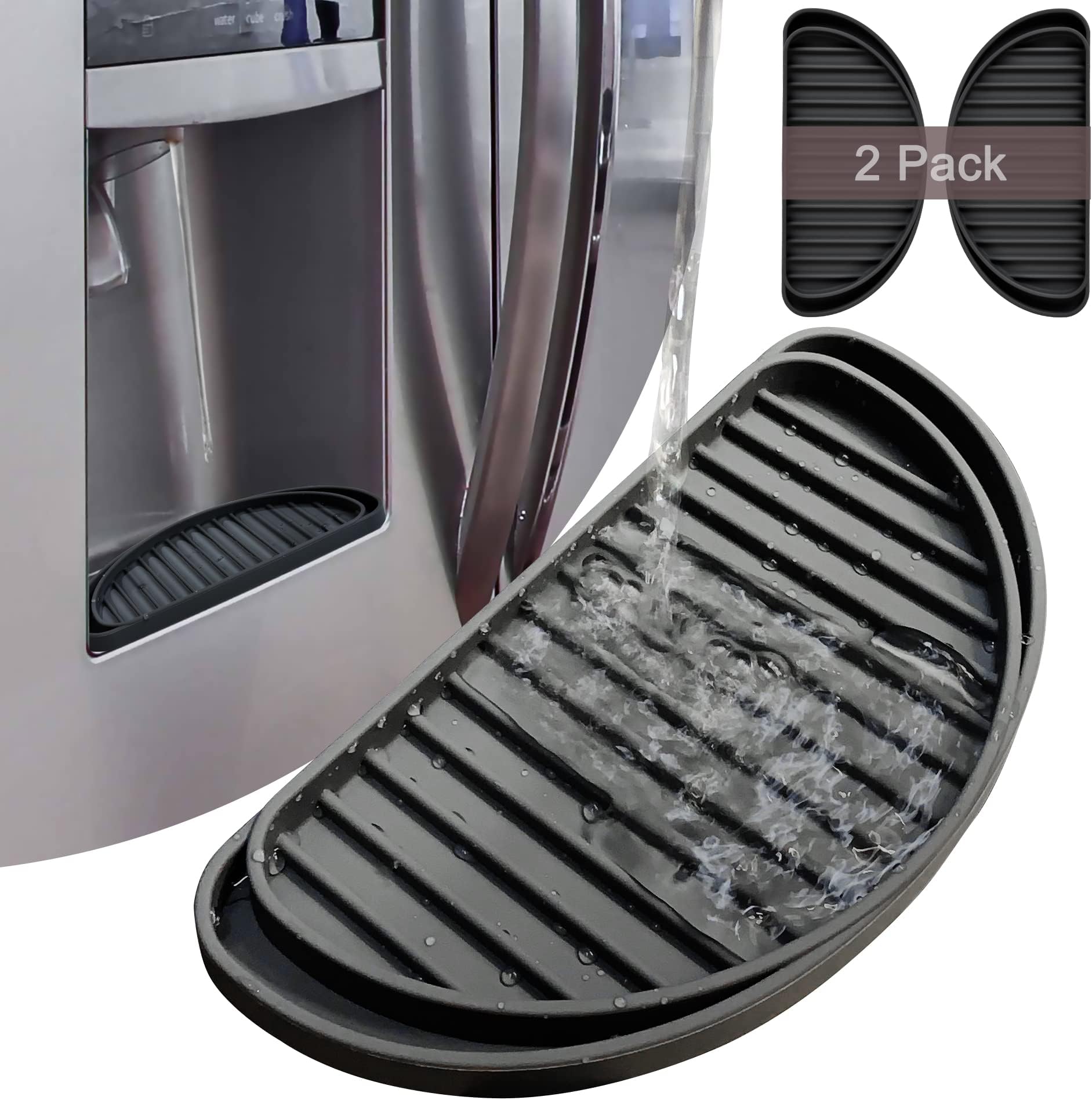 Amazon.com - KindGa Refrigerator Drip Catcher Tray,Protector Ice and ...