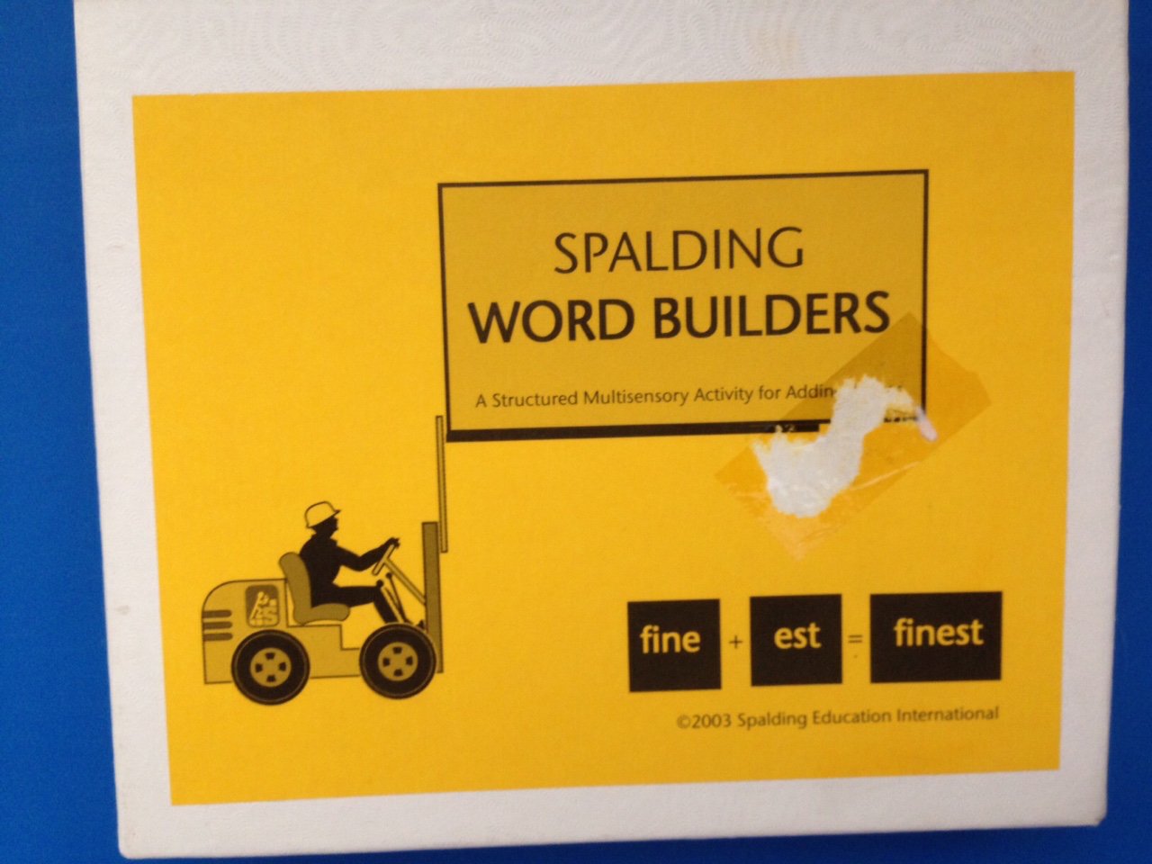 Spalding Word Builders (A Structured Multisensory Activity for Adding ...