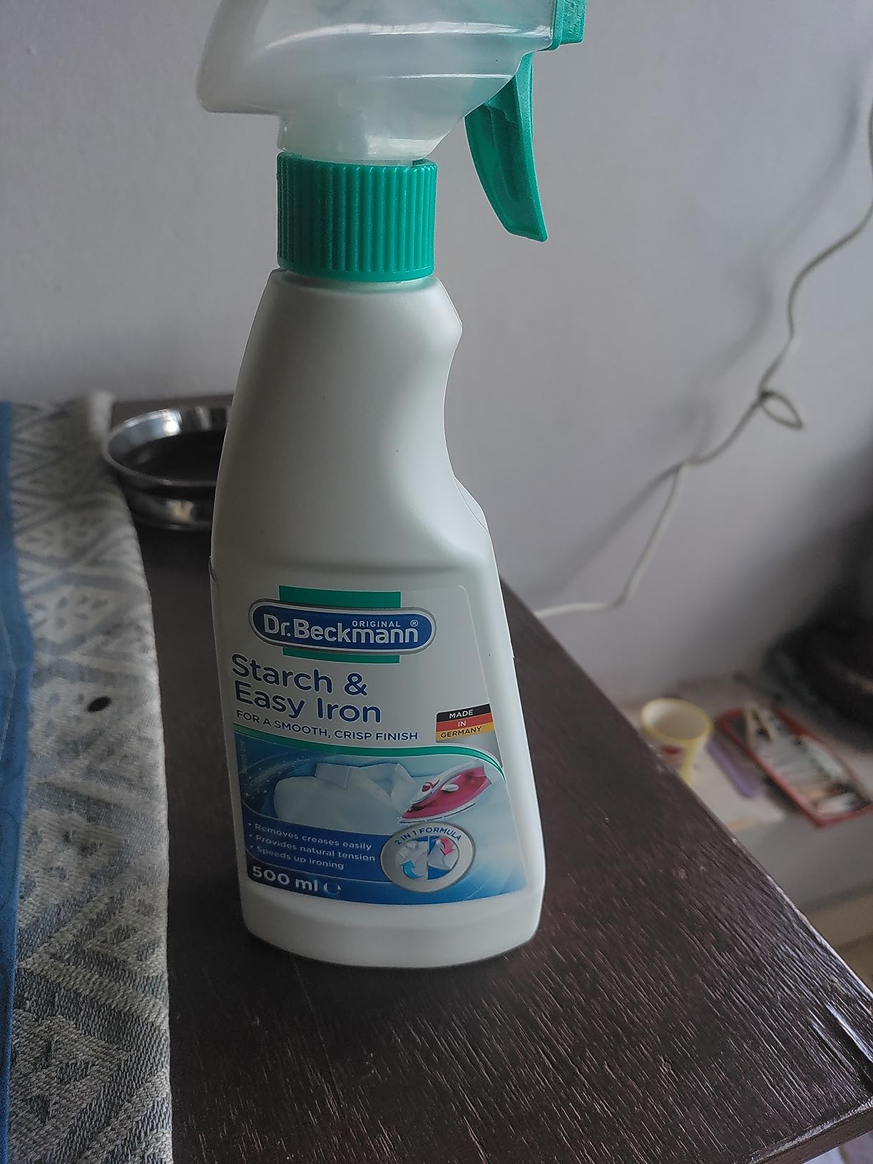 Dr. Beckmann Starch & Easy Iron 500ml | Iron Spray for a Smooth, Crisp ...