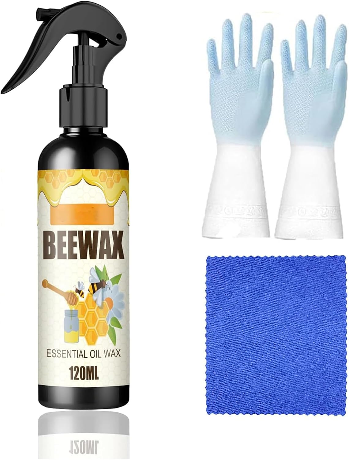 Amazon.com: ANCAI Natural Micro-Molecularized Beeswax Spray, Furniture ...