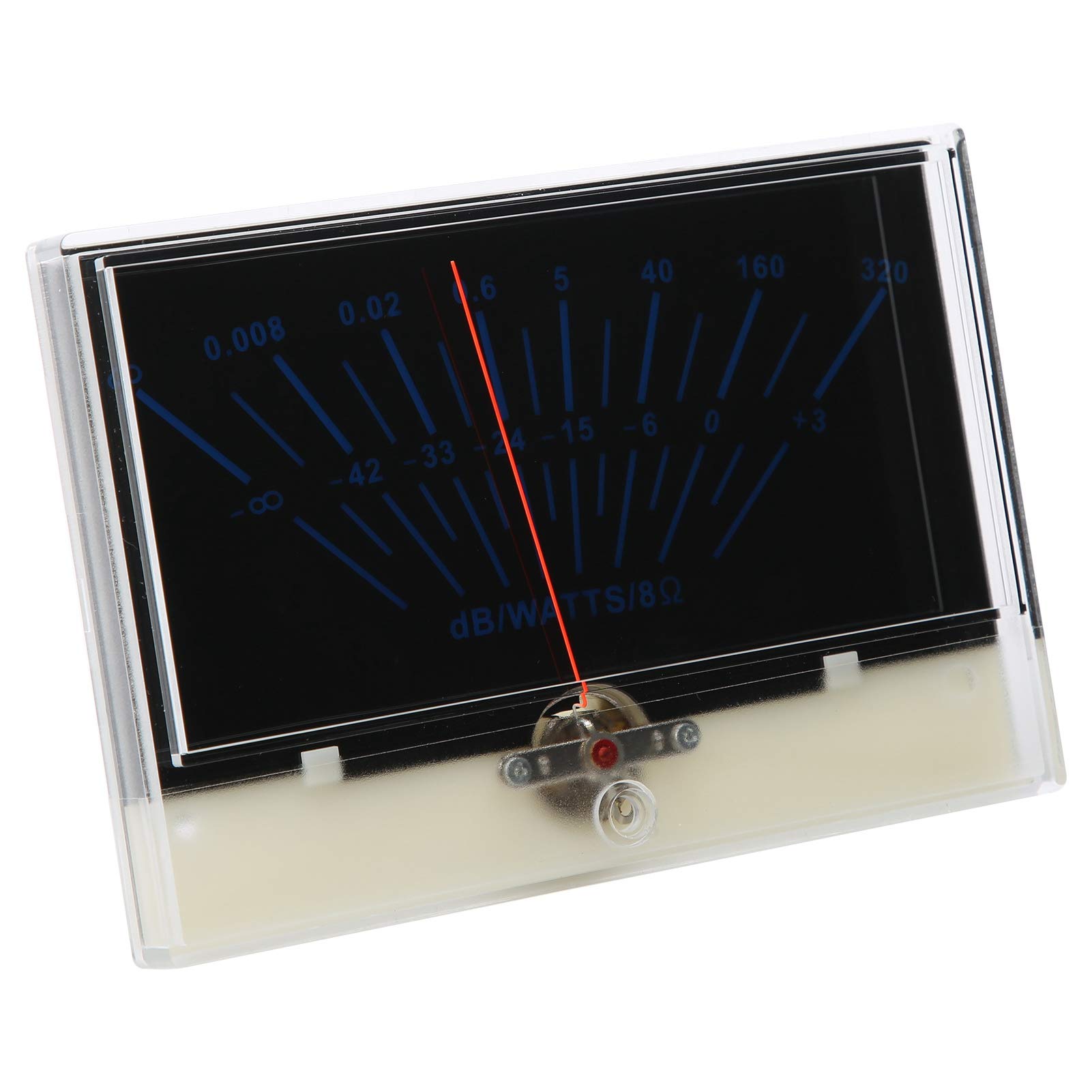 Buy VU Meter, Power Amplifier Header Blue Backlight Display Pointer ...