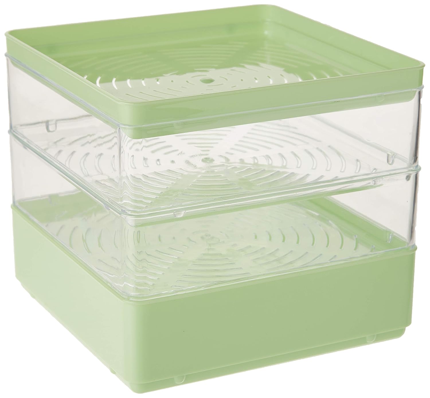 Gardens Alive Seed Sprouter Kit, Two Tier Stackable Seedling Starter ...
