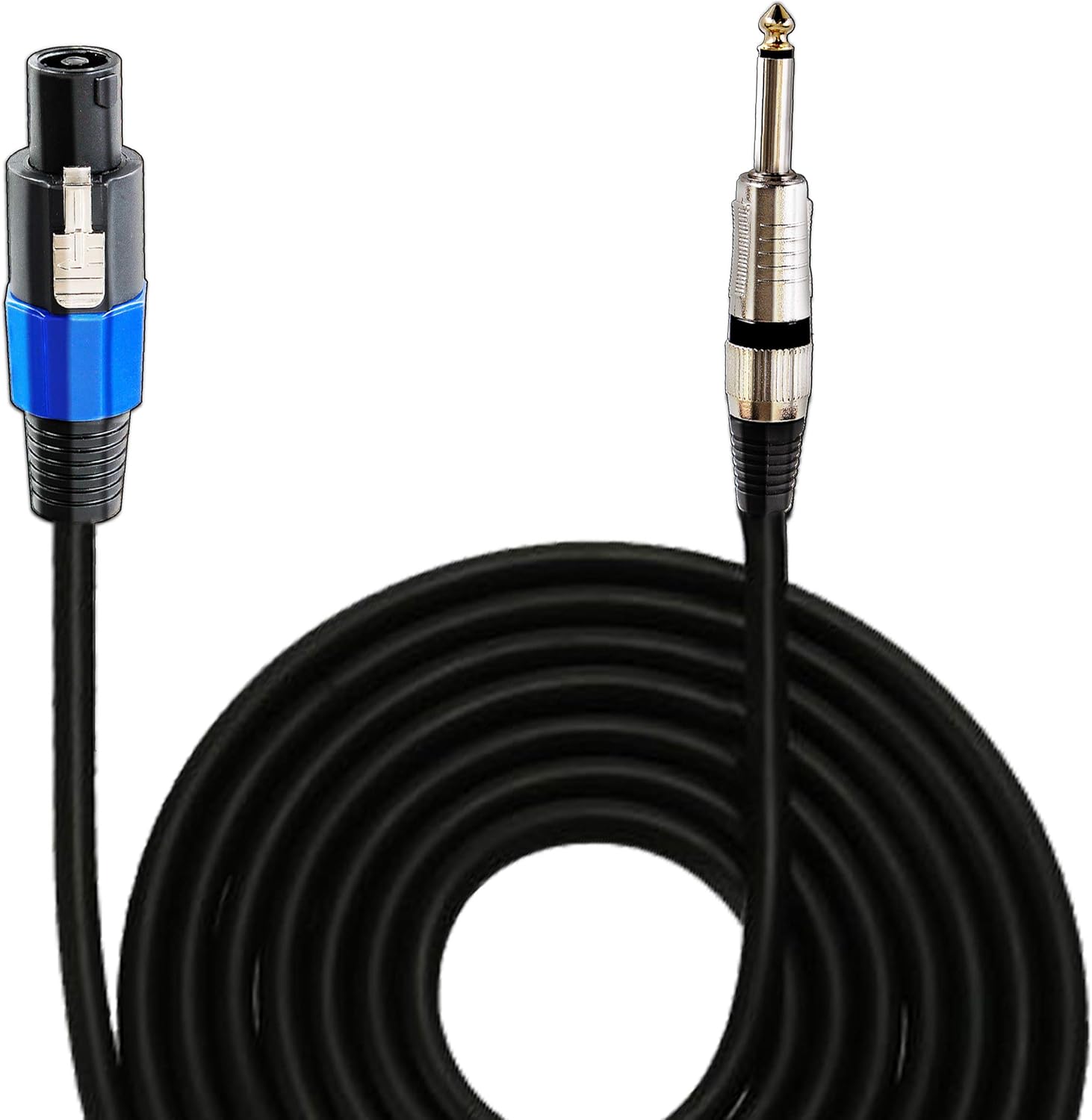 Pyle-Pro PPSJ30 Speakon Heavy Duty Speaker Cable Audio Connection Cord ...