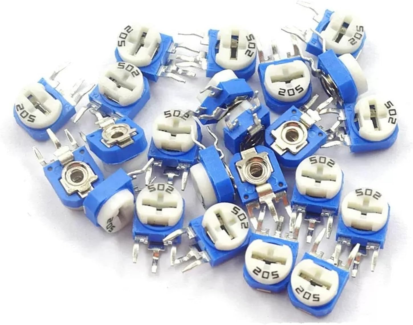 Amazon.com: MAAFRI 10 Pcs Adjustable Resistor Horizontal and Vertical ...