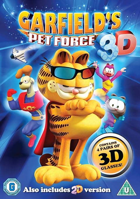 Garfield Pet Force 3D [DVD] [2017]: Amazon.co.uk: Mark A.Z. Dippe ...